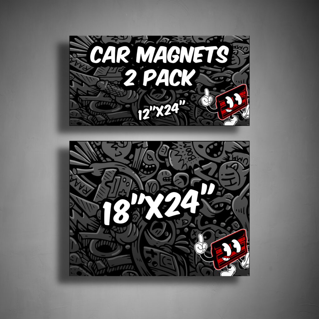 Car Magnets – 2 Pack – Xenix Graphics